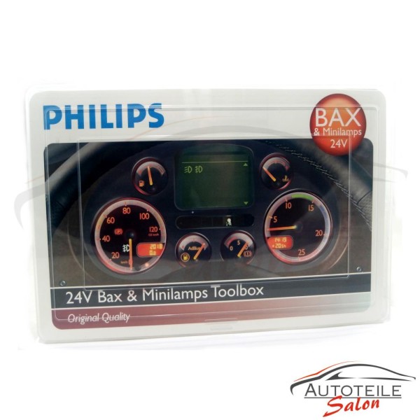 24V Philips Bax & Minilamps Toolbox Instrumentenbeleuchtung ...